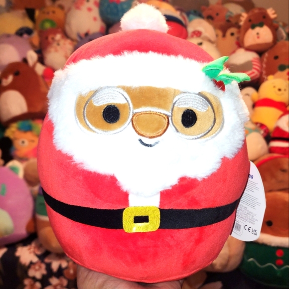 Squishmallows | Toys | Nick Black Santa Clause Xmas 223 Original ...